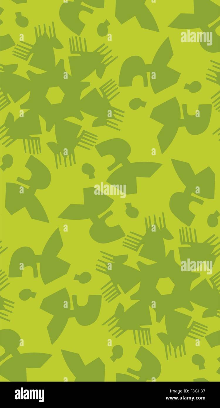 Seamless green background pattern of talking heads Stock Vector Image ...