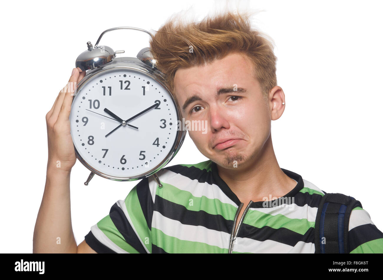 Student being late with his deadlines Stock Photo - Alamy