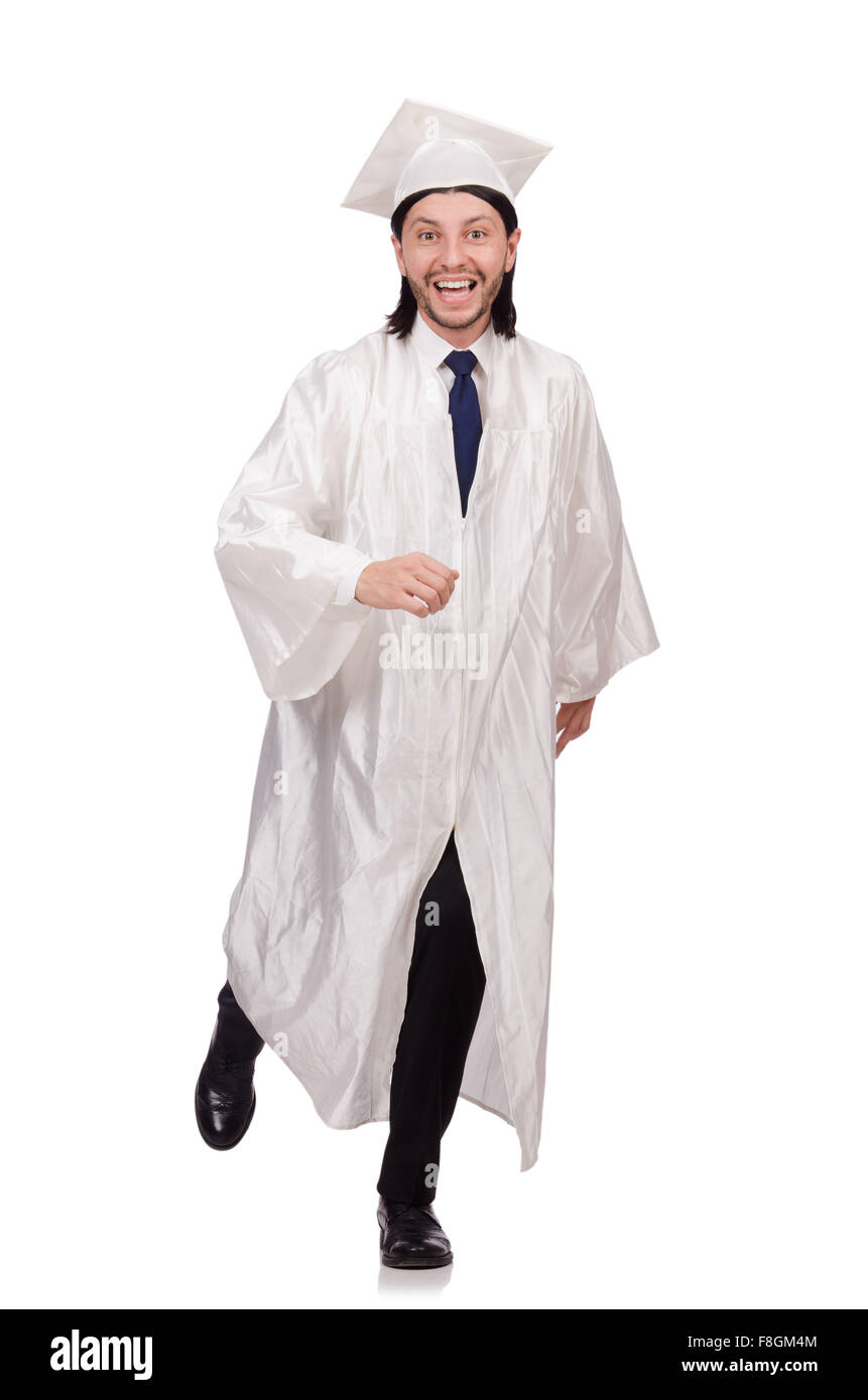 Student rushing to class uniform hi-res stock photography and images ...