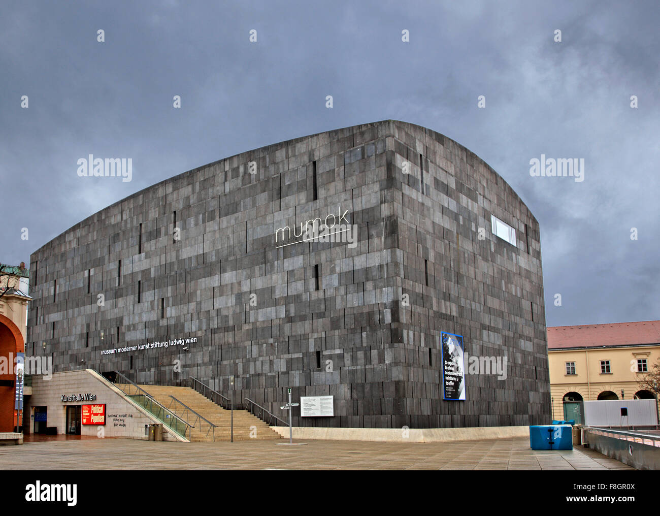 Museumsquartier with mumok museum of modern art hi-res stock ...