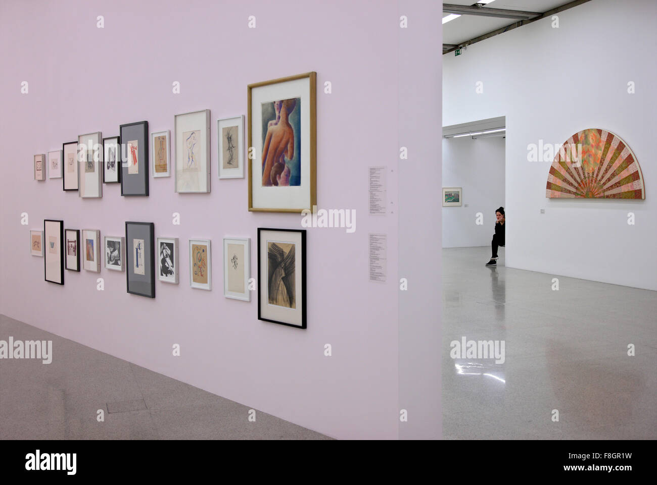 Museumsquartier with mumok museum of modern art hi-res stock ...