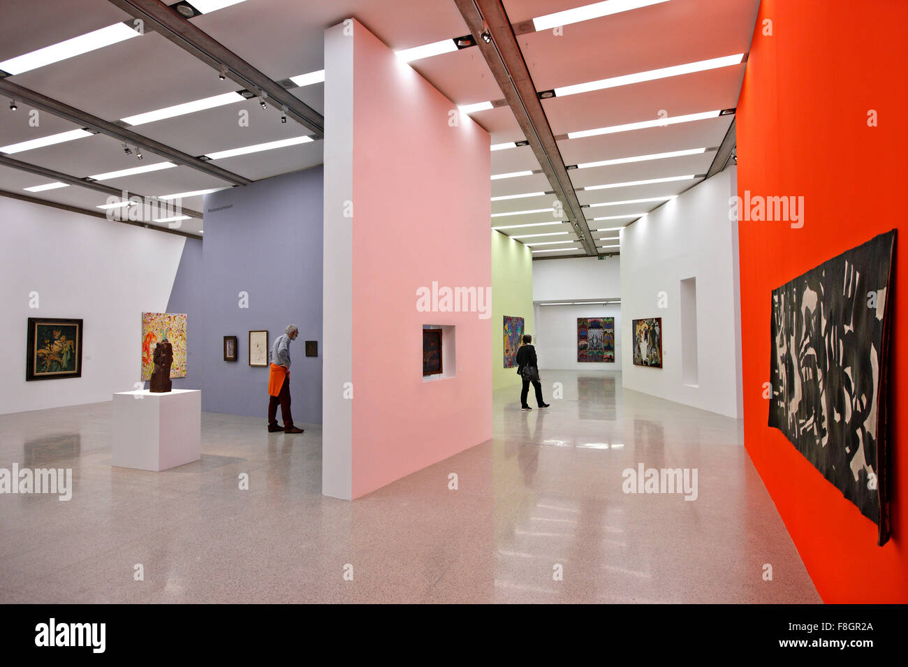 Modern architecture interiors art culture hi-res stock photography and ...