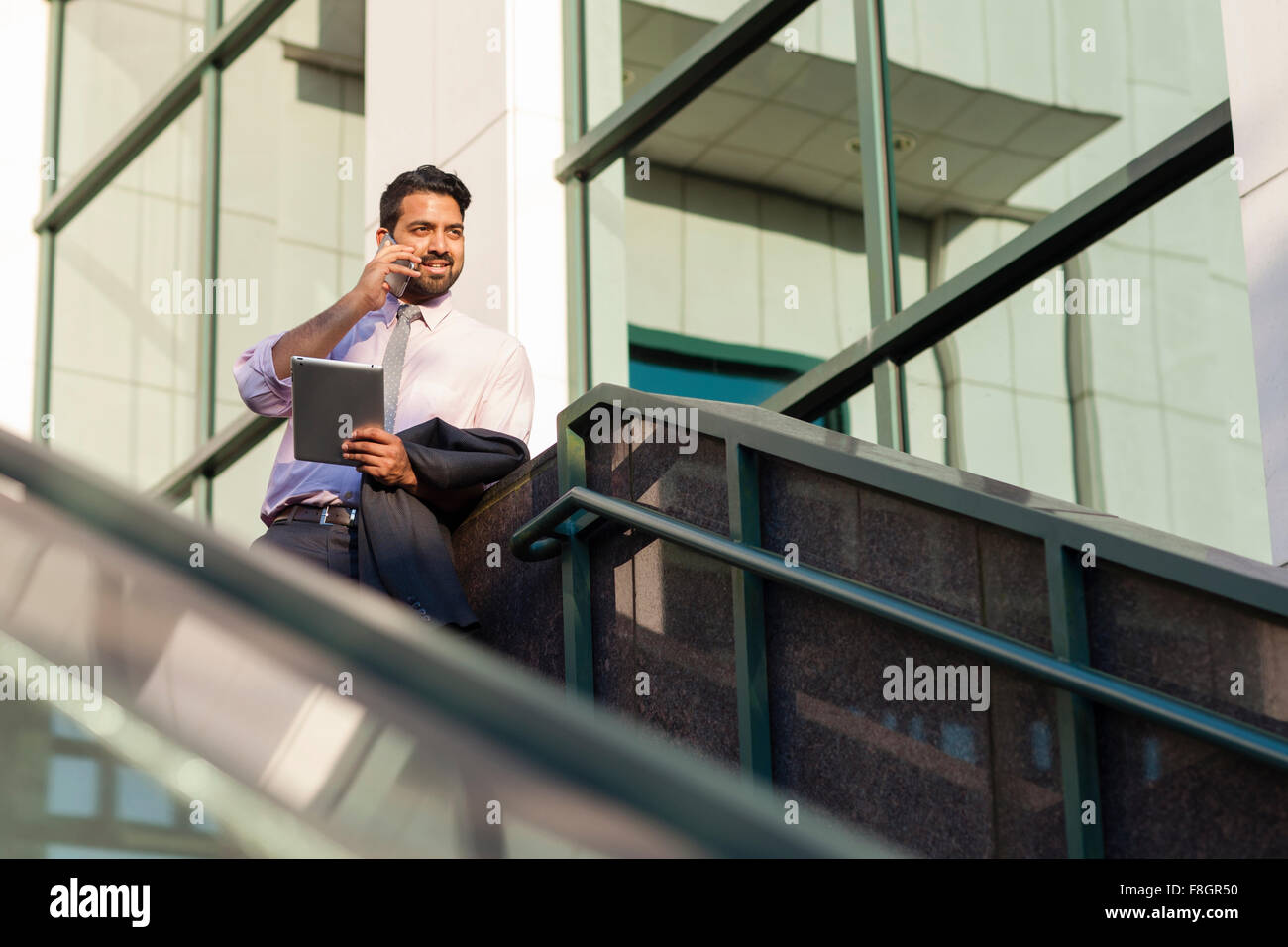 Indian man talking hi-res stock photography and images - Alamy