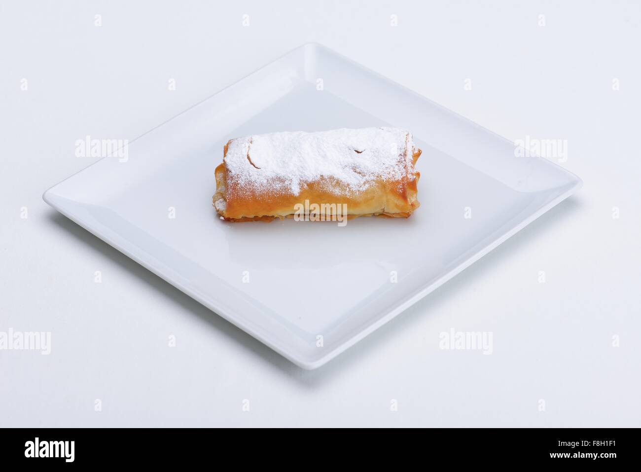 apple pie turkish dessert healthy organic food isolated on white ...