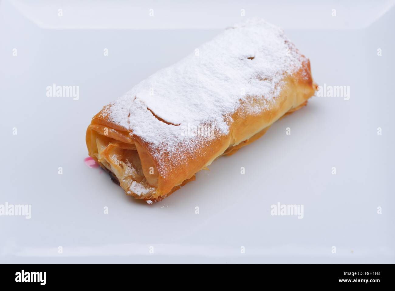 apple pie turkish dessert healthy organic food isolated on white ...