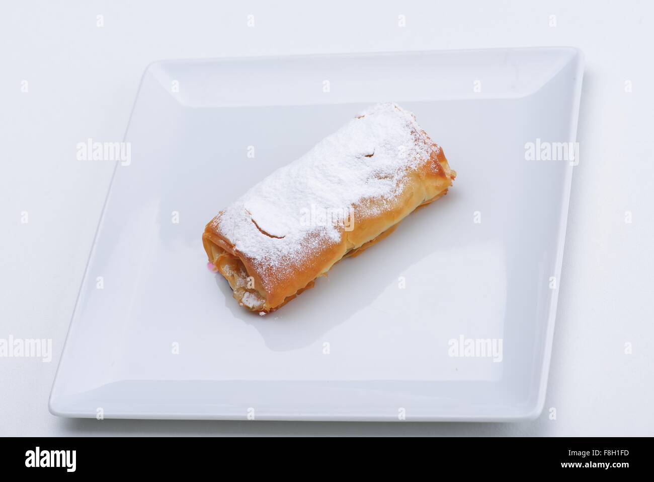 apple pie turkish dessert healthy organic food isolated on white ...