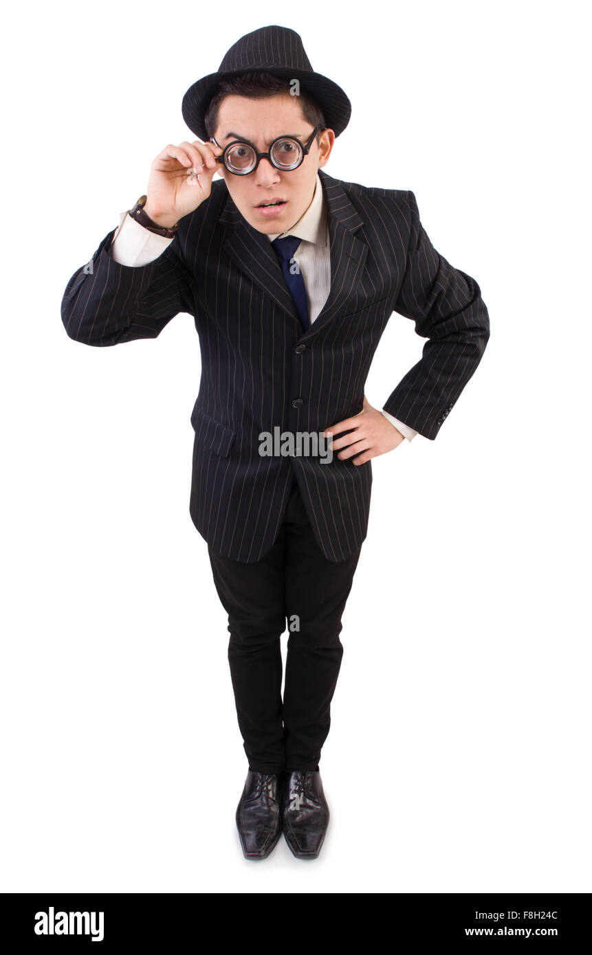 Funny gentleman in striped suit hi-res stock photography and images - Alamy