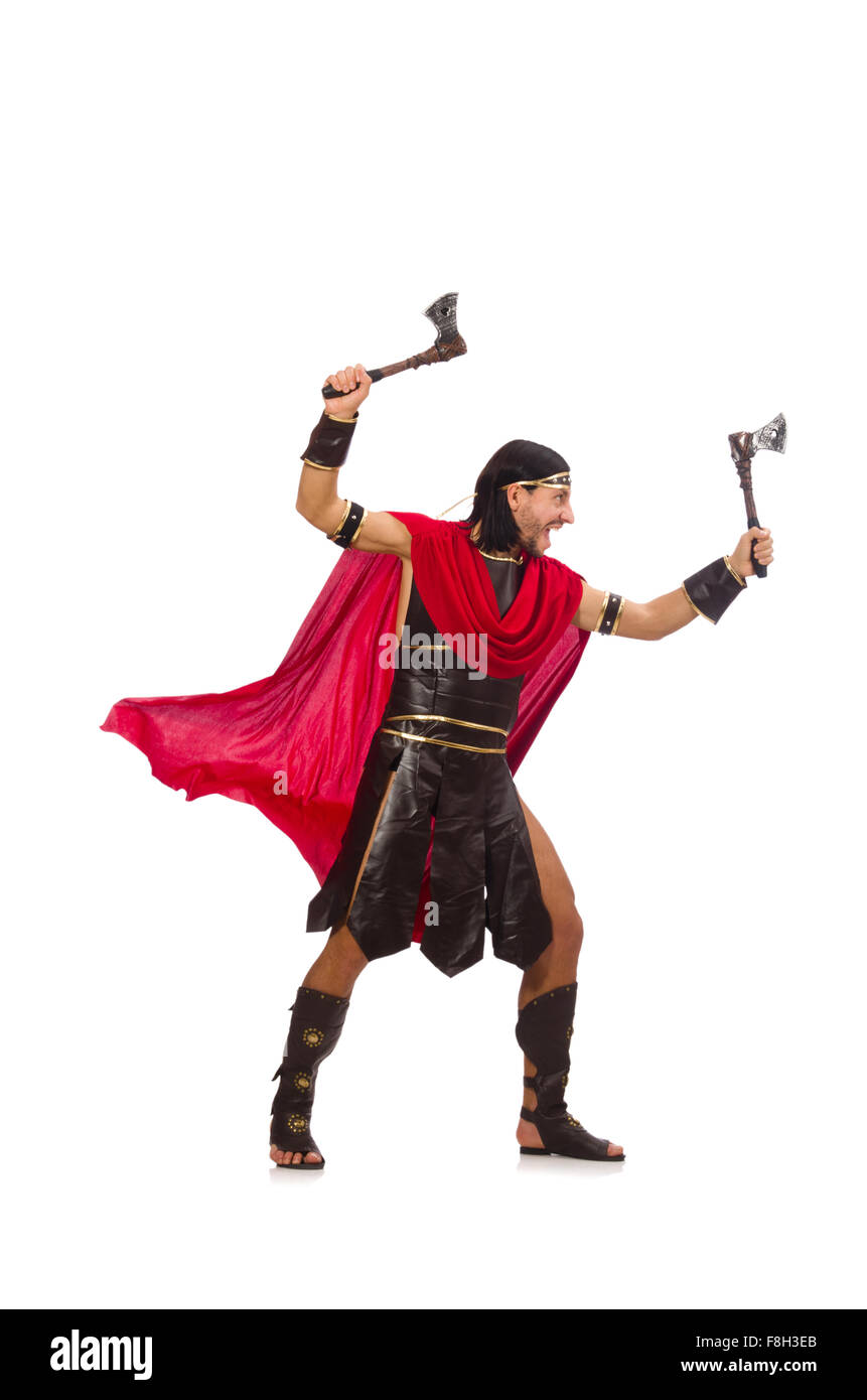 Gladiator axe Cut Out Stock Images & Pictures - Alamy