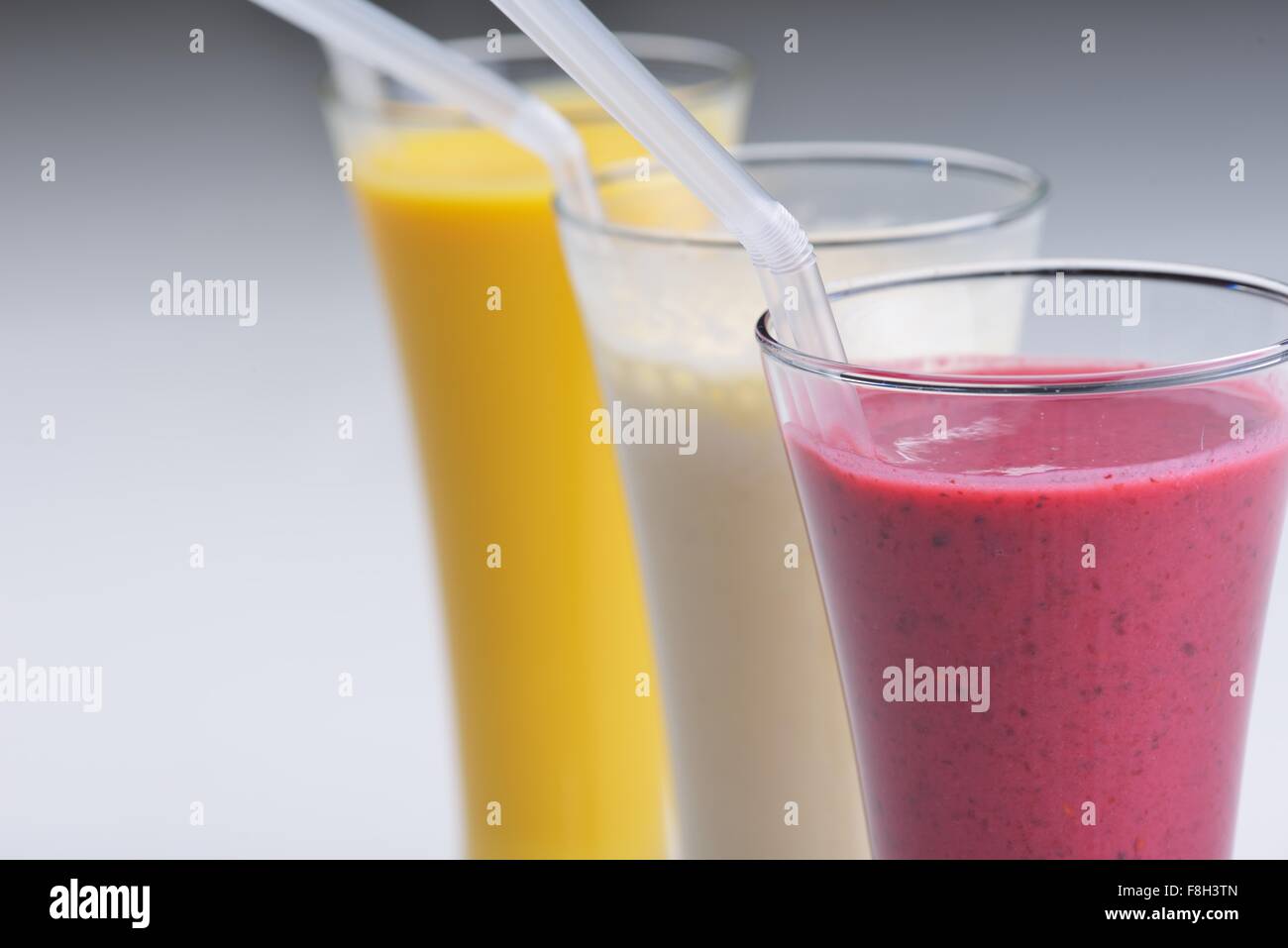 smoothies isolated shake drink fruit healthy Stock Photo - Alamy