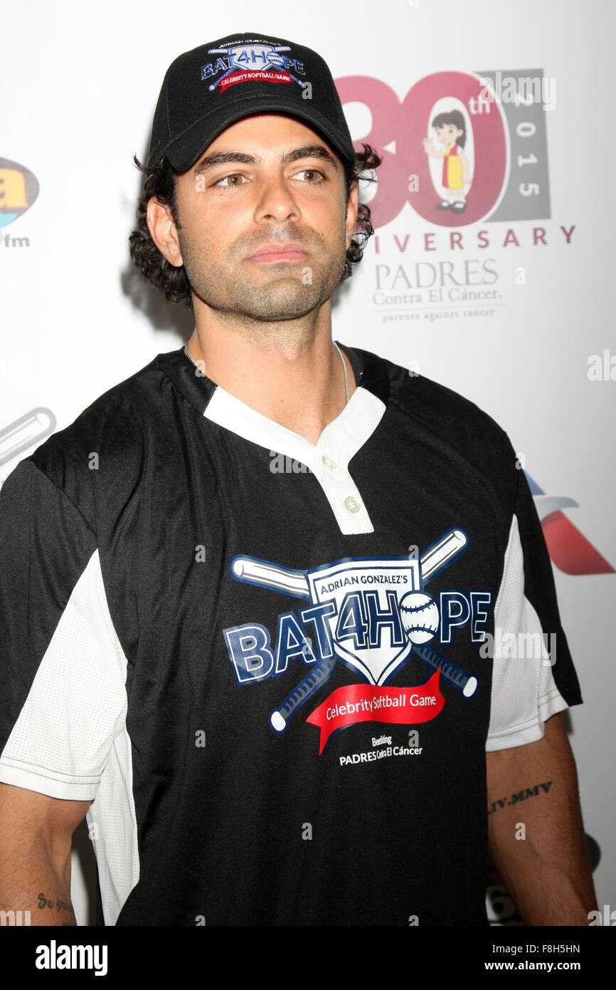 Bat 4 Hope Celebrity Softball Game Featuring: Adrian Bellani Where: Los ...