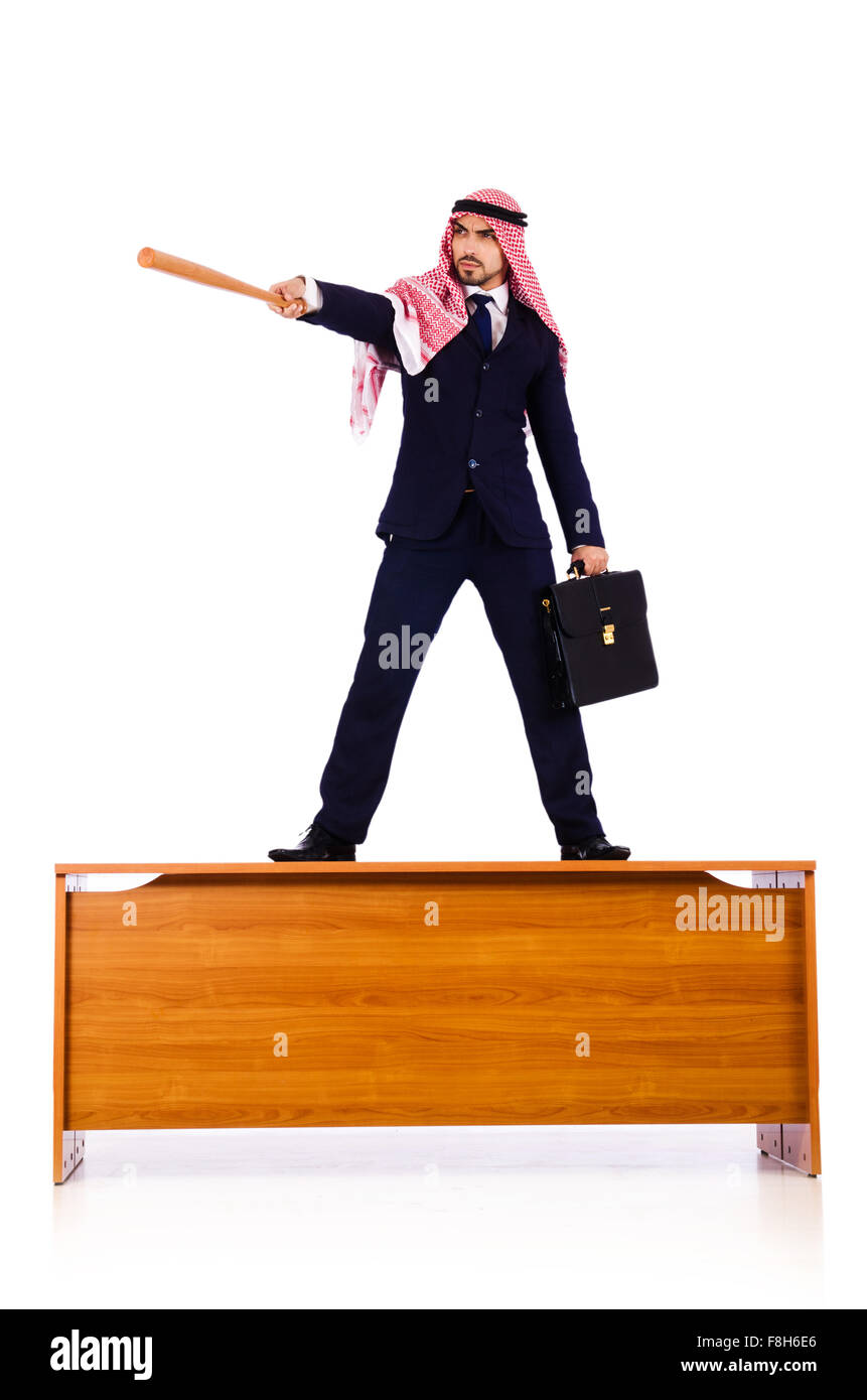 Angry arabic businessman beard hi-res stock photography and images - Alamy