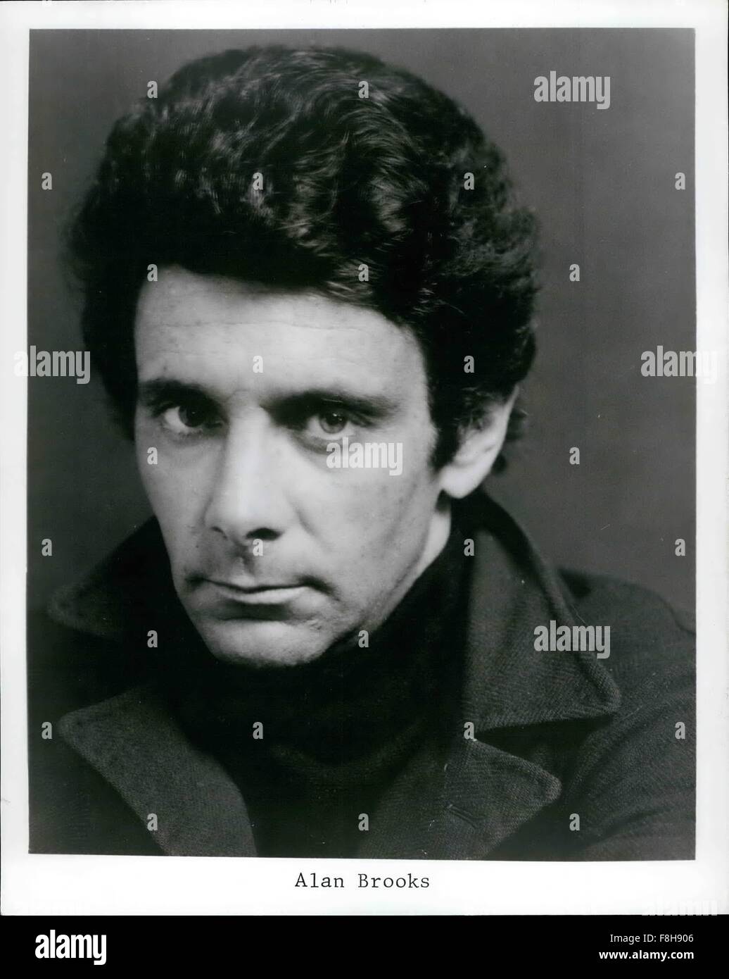 1962 - Alan Brooks Photographer © Keystone Pictures USA/ZUMAPRESS.com/Alamy Live News Stock ...