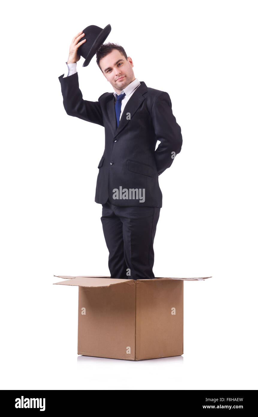 Thinking out of box concept Stock Photo - Alamy