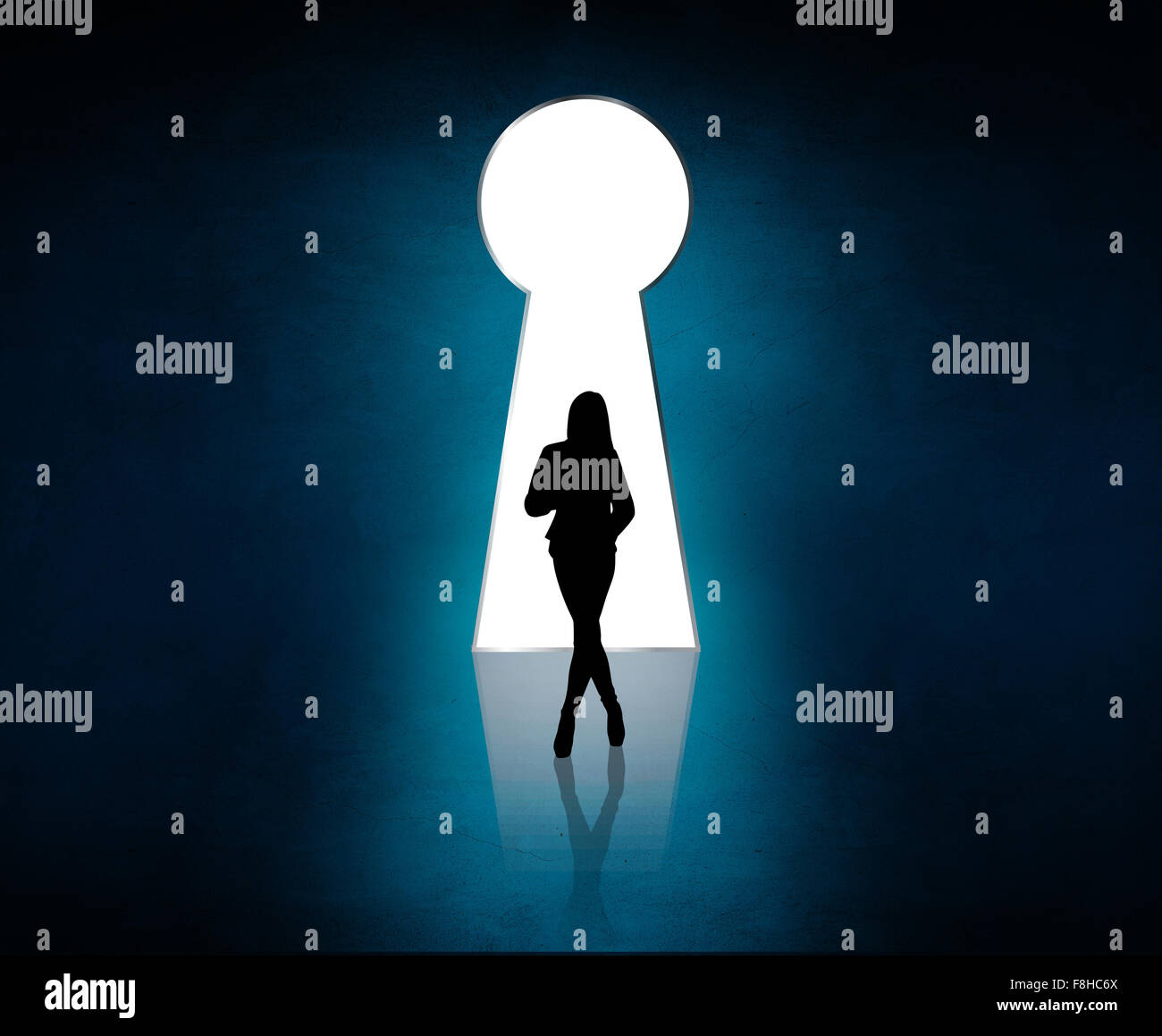 Human silhouette hole hi-res stock photography and images - Alamy