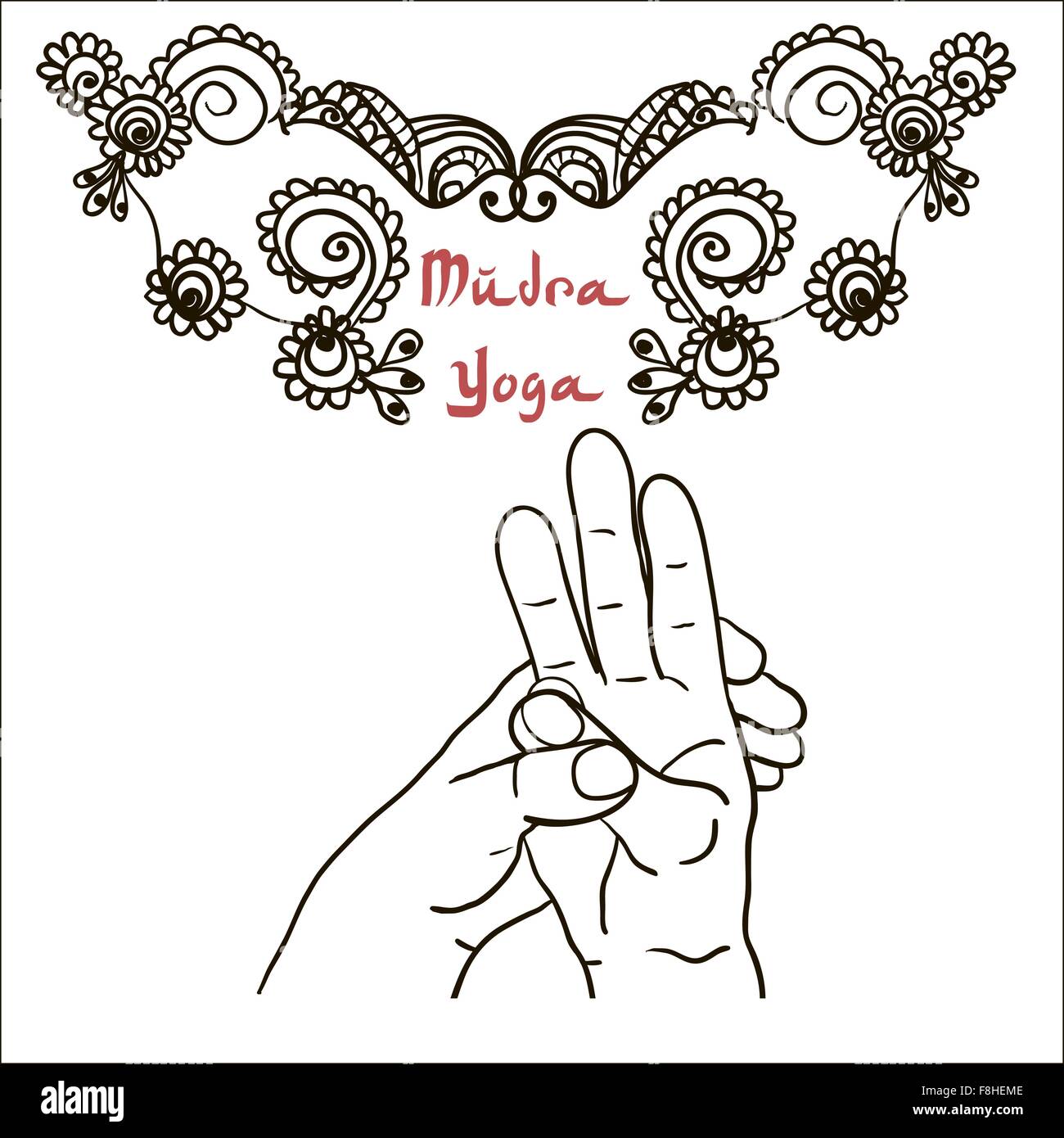 Varun mudra Stock Vector Images - Alamy