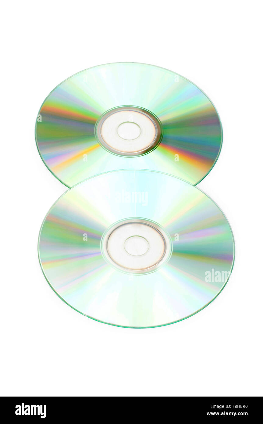 Two compact discs hi-res stock photography and images - Alamy