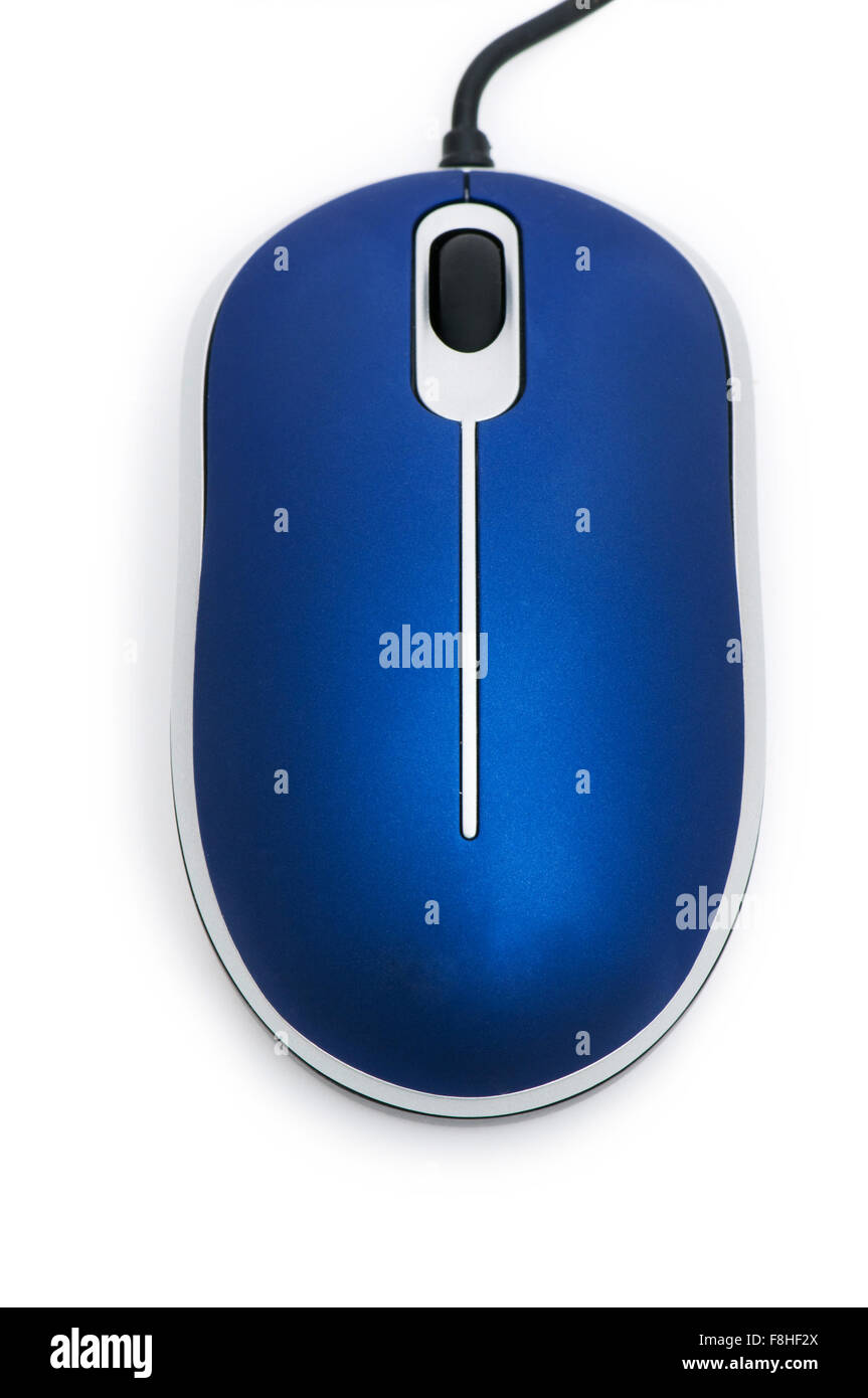 Computer mouse isolated on the white background Stock Photo - Alamy