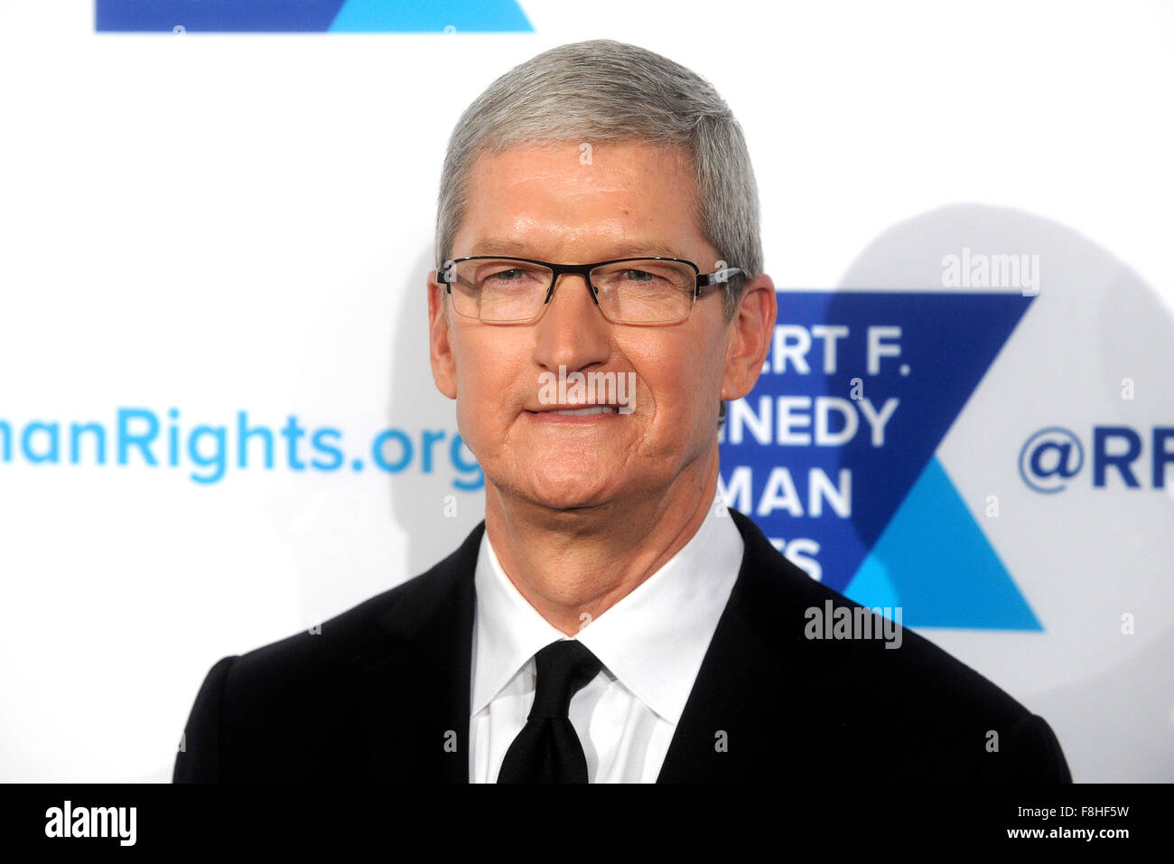 Tim Cook attends the Robert F. Kennedy human rights 2015 Ripple of Hope ...