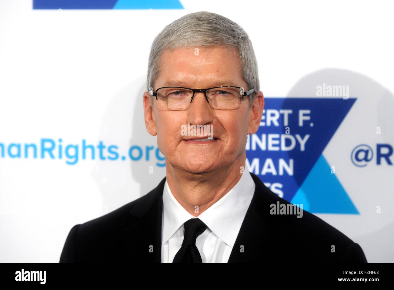 Tim Cook attends the Robert F. Kennedy human rights 2015 Ripple of Hope ...