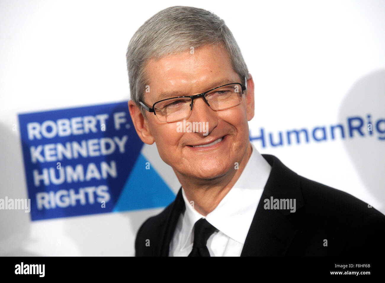 Tim Cook attends the Robert F. Kennedy human rights 2015 Ripple of Hope ...
