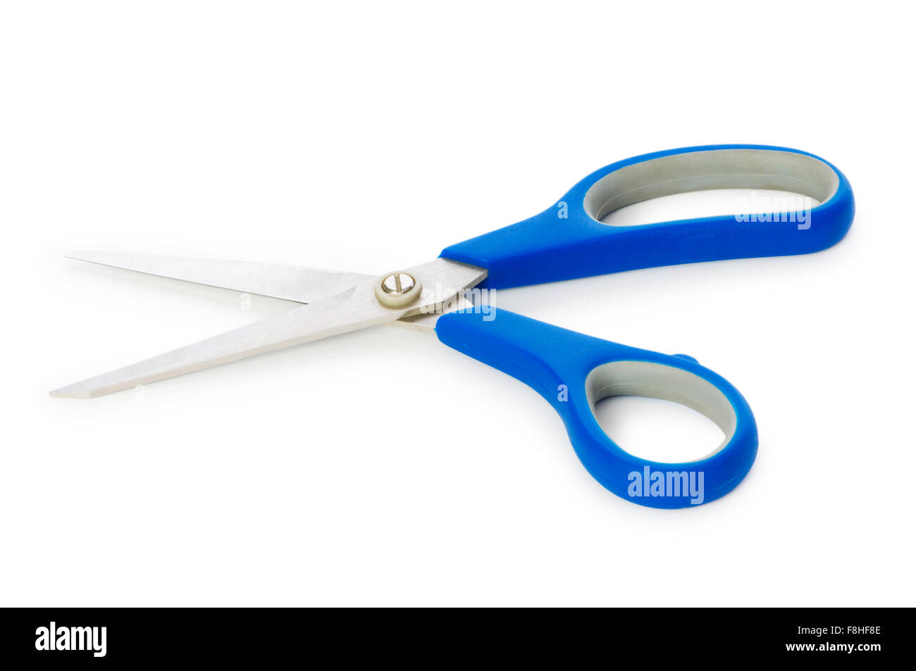 Professional scissors isolated on the white background Stock Photo - Alamy