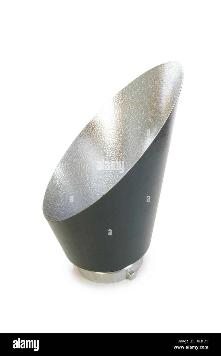 Backlight reflector isolated on the white background Stock Photo - Alamy