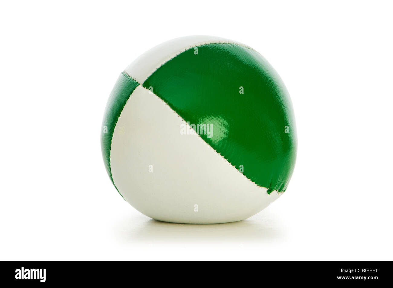 Green stress balls isolated on the white Stock Photo - Alamy