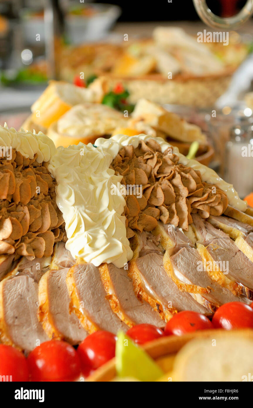 Dinnet at restaurant Stock Photo - Alamy