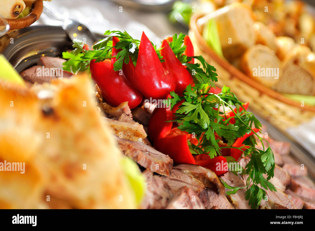 Dinnet at restaurant Stock Photo - Alamy