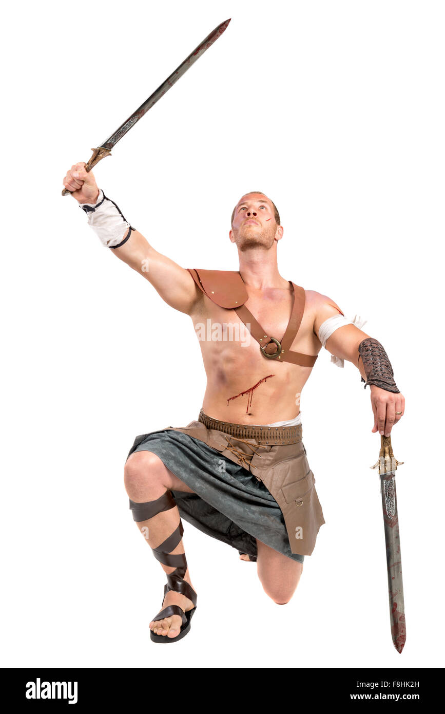 Posing with swords hi-res stock photography and images - Alamy