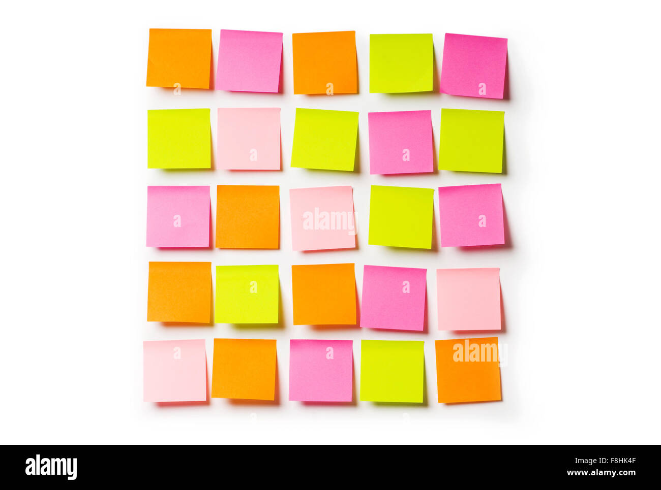 Reminder notes isolated on the white background Stock Photo - Alamy