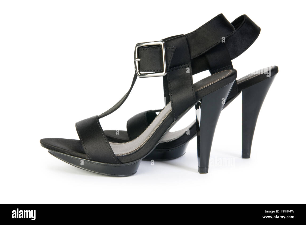 Woman shoes isolated on the white background Stock Photo - Alamy