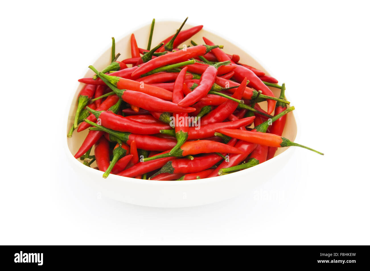Hot peppers isolated on the white background Stock Photo - Alamy