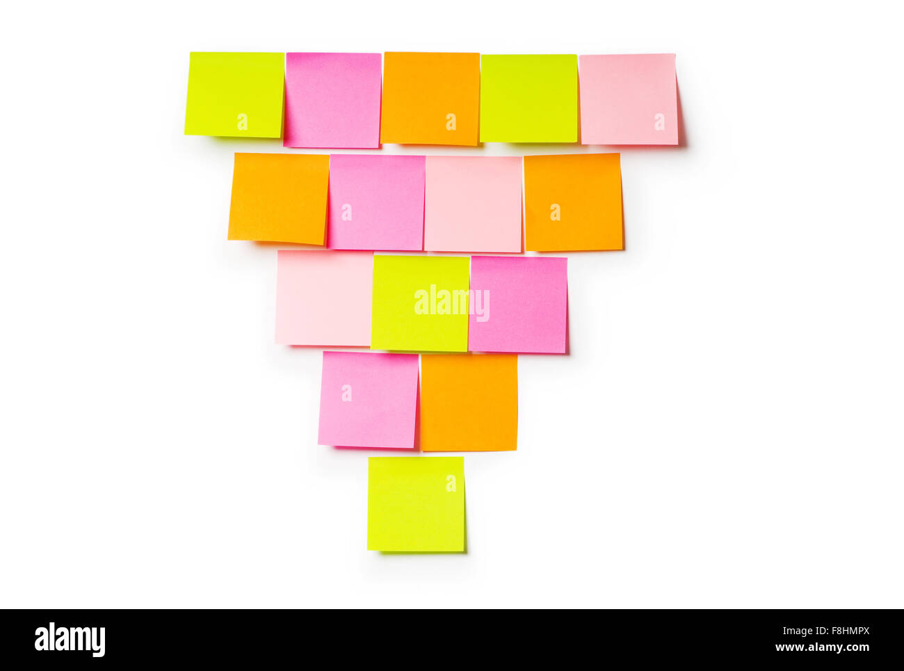 Reminder notes isolated on the white background Stock Photo - Alamy