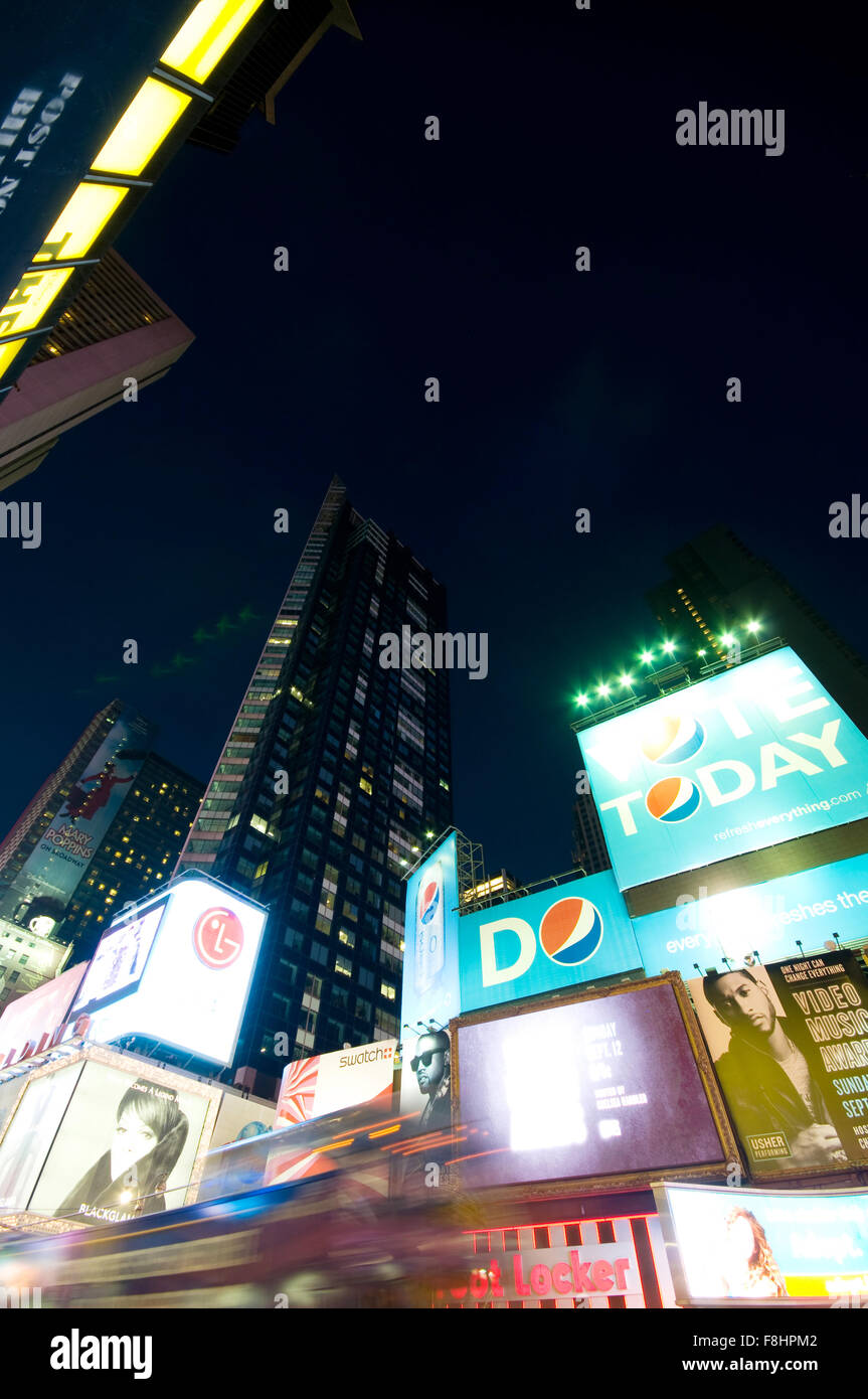 New York city - 3 Sep 2010 - Times square Stock Photo - Alamy