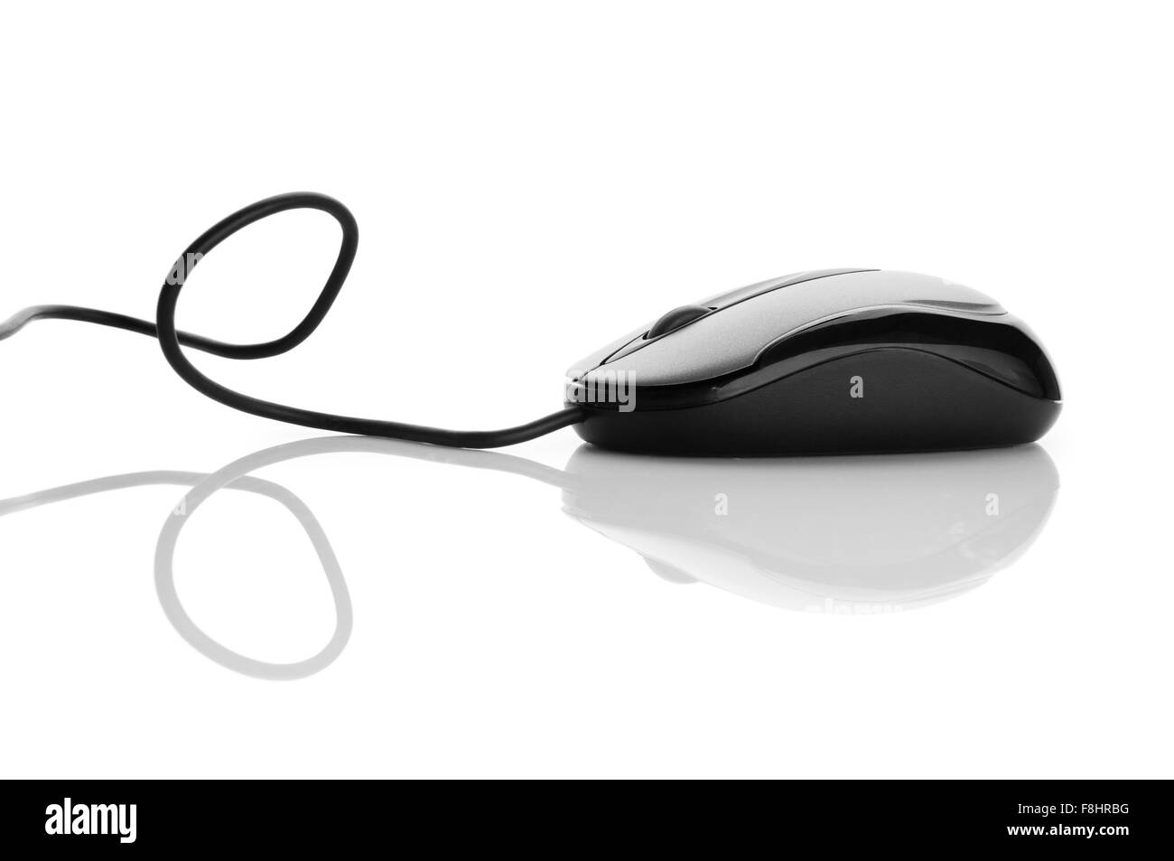 Computer mouse isolated on the white background Stock Photo - Alamy