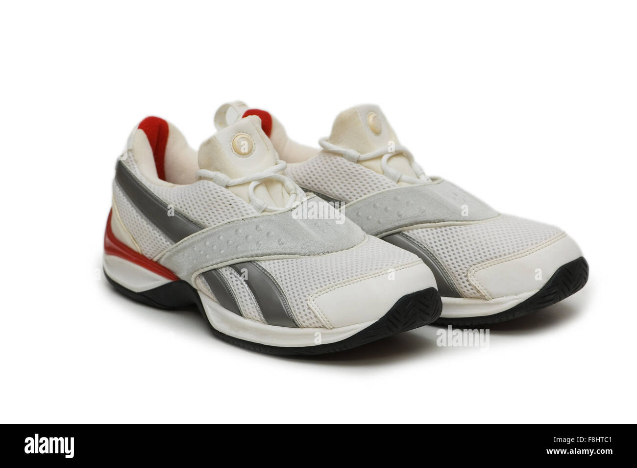 Sport shoes isolated on the white background Stock Photo - Alamy