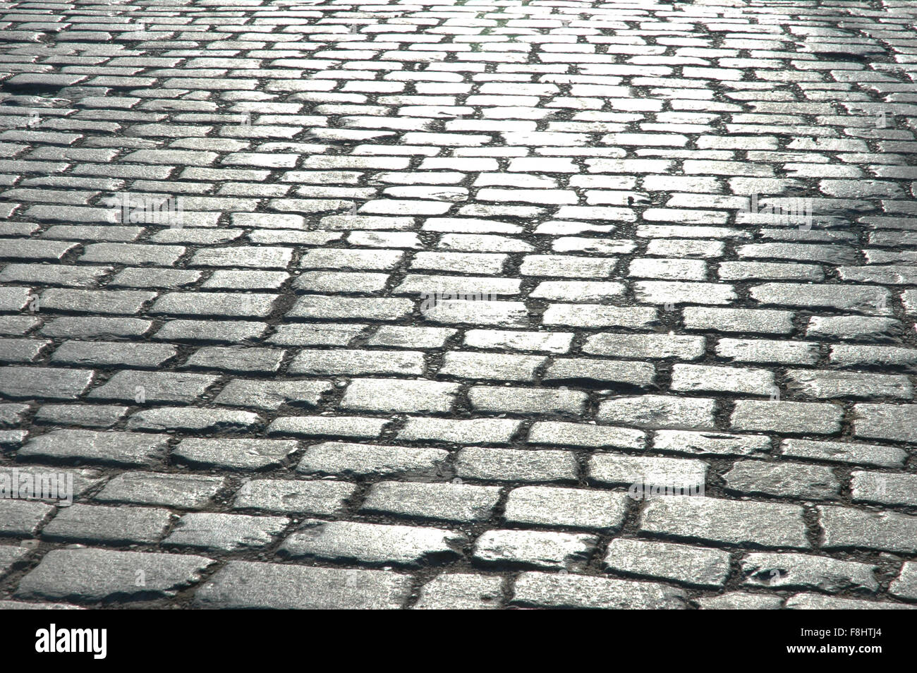 Cobbles on the street - can be used as background Stock Photo - Alamy