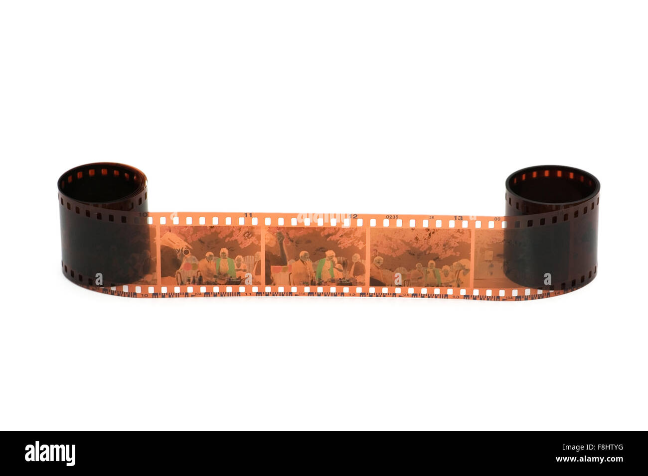 Roll of film isolated on the white background Stock Photo - Alamy