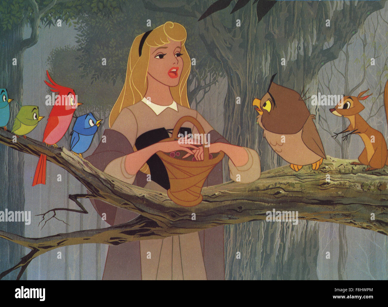 Sleeping beauty disney animation hi-res stock photography and images ...