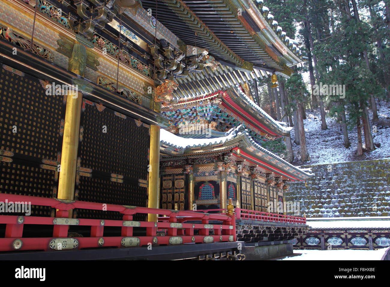 Taiyu-in Temple, part of Rinnouji Temple Stock Photo - Alamy