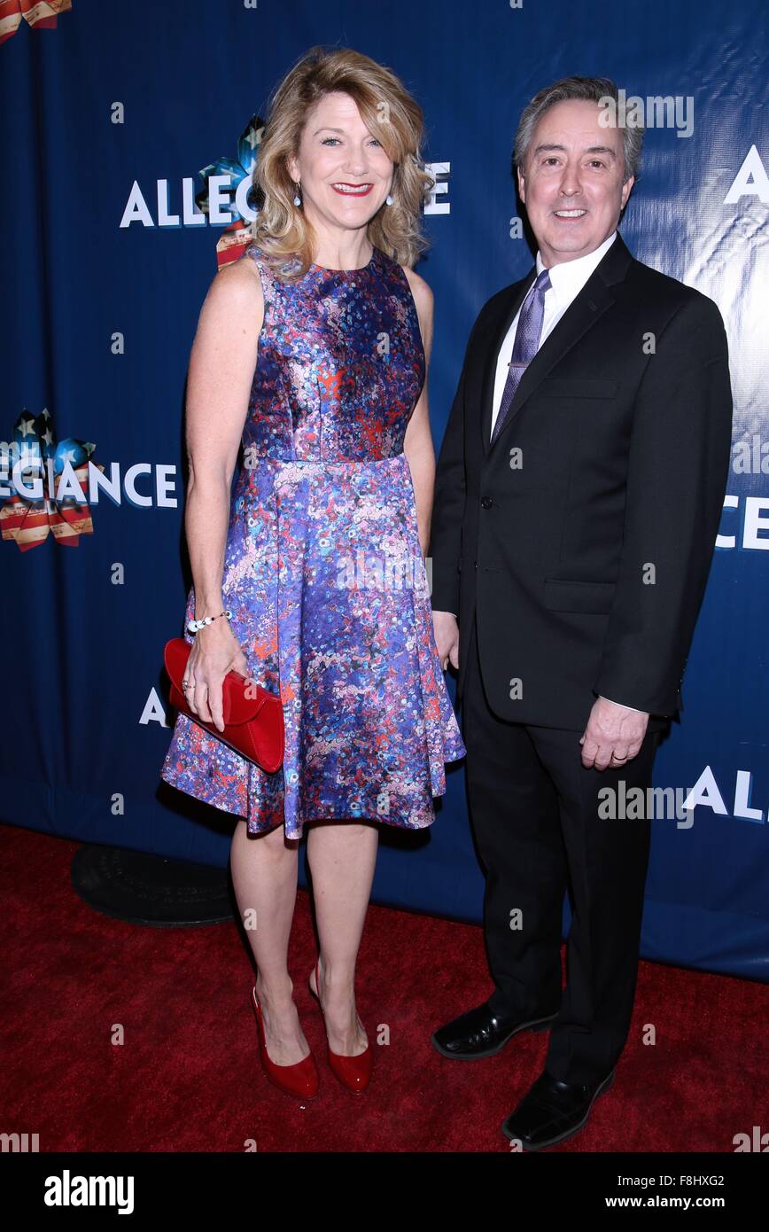 Opening night of 'Allegiance' at the Longacre Theatre - Arrivals ...