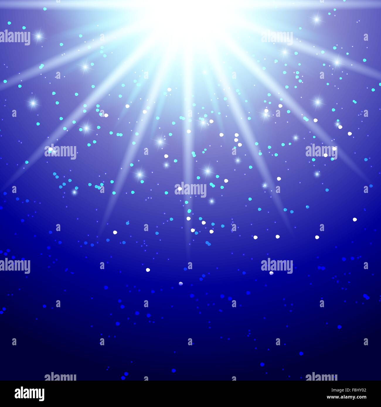 Abstract Magic Light Background Vector Illustration Stock Vector Image ...