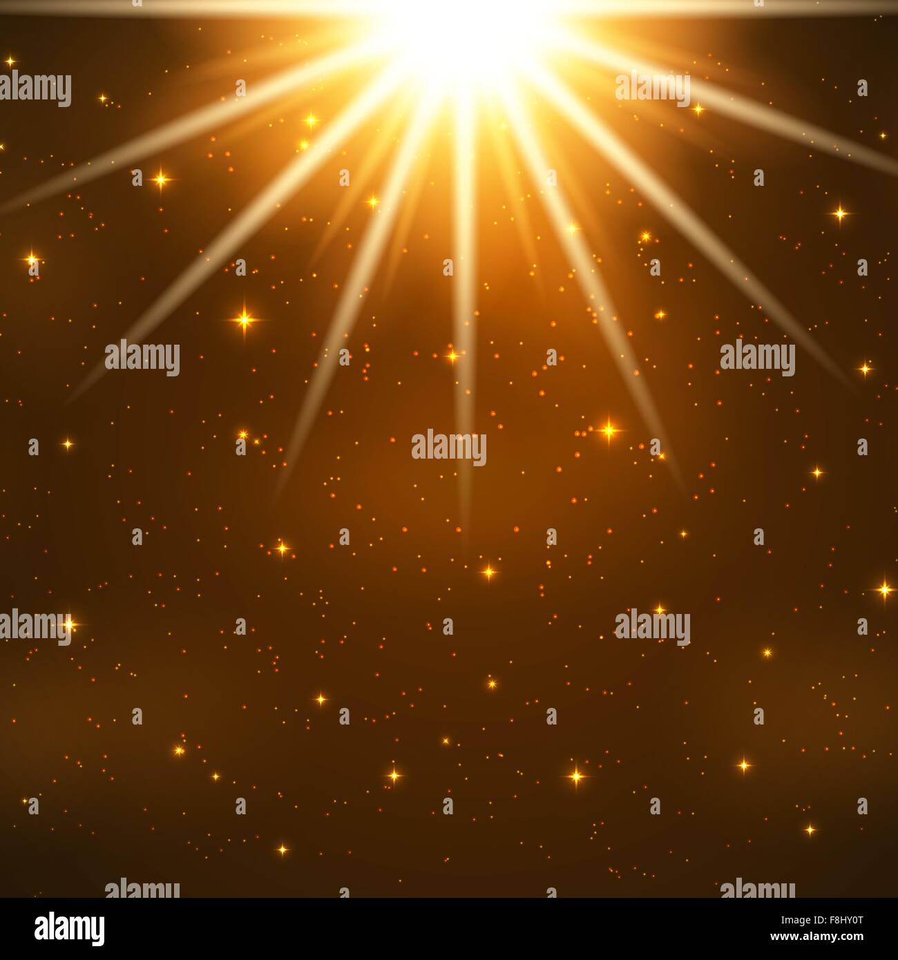 Abstract Magic Light Background Vector Illustration Stock Vector Image ...