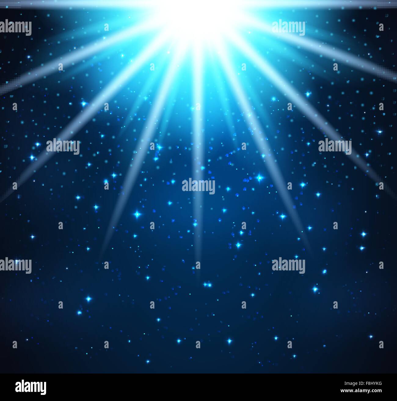 Abstract Magic Light Background Vector Illustration Stock Vector Image ...