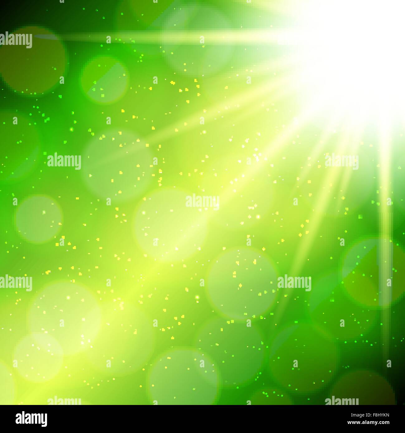 Abstract Magic Light Background Vector Illustration Stock Vector Image ...