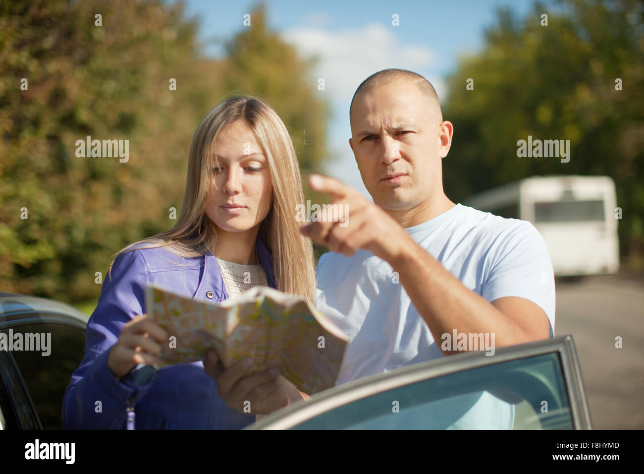 Points the direction hi-res stock photography and images - Alamy