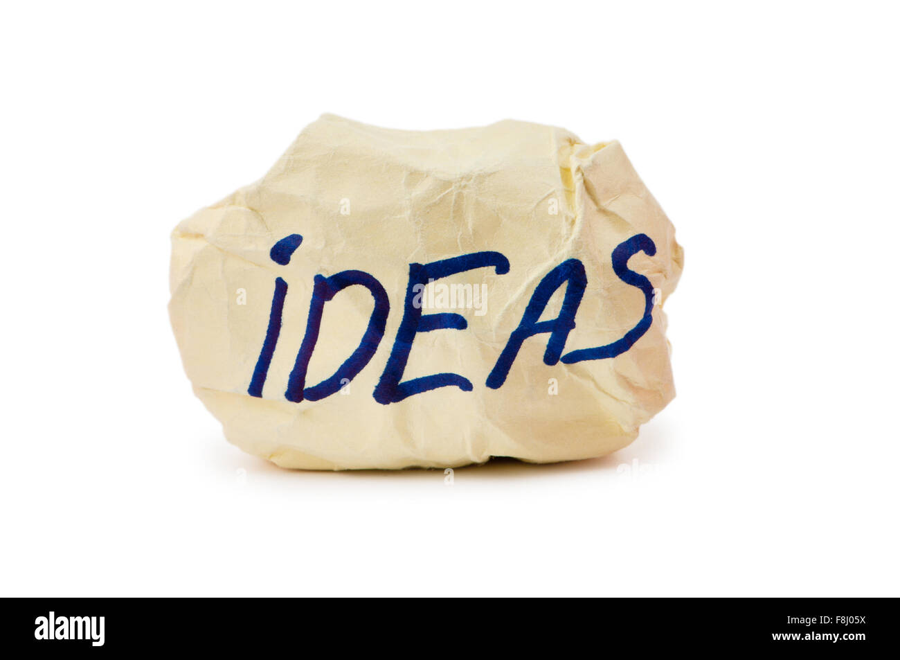 Rejected idea concept with paper Stock Photo - Alamy