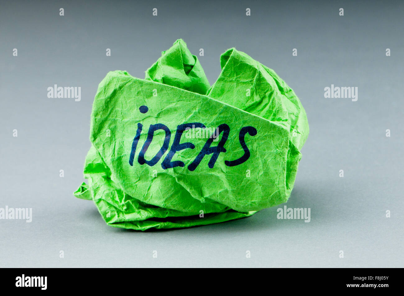 Rejected idea concept with paper Stock Photo - Alamy