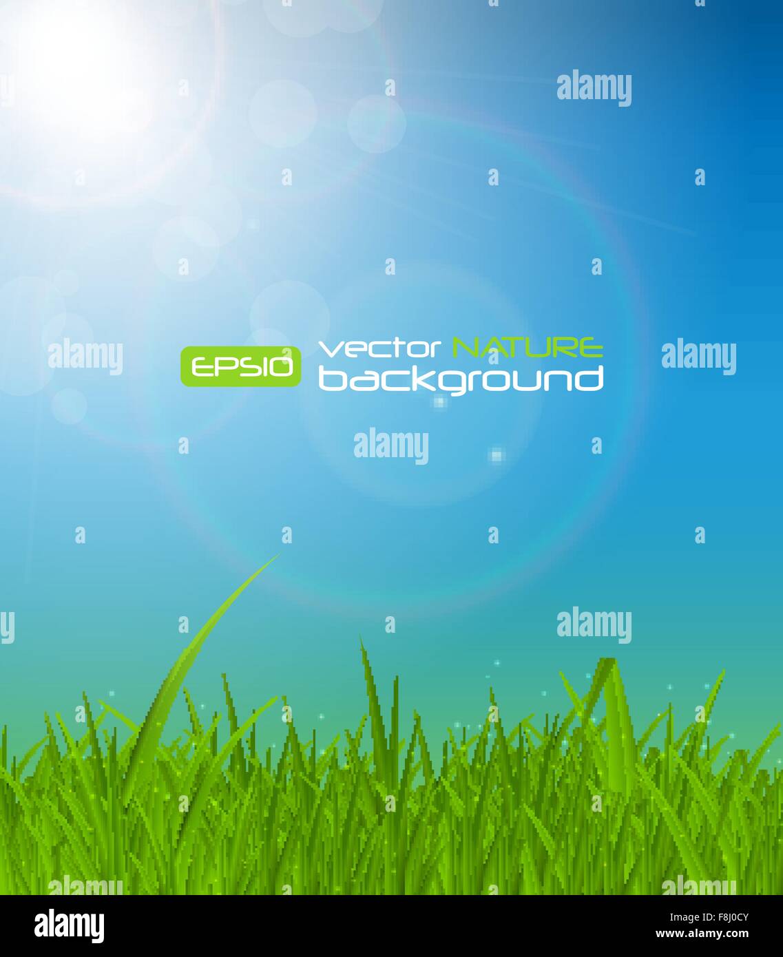 Sun light islands Stock Vector Images - Alamy